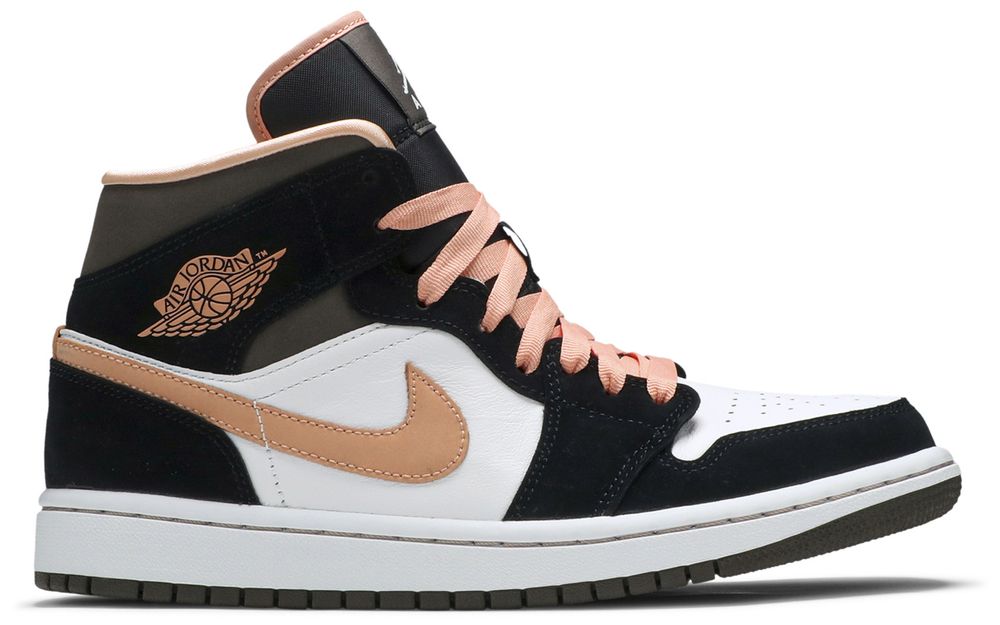 Buy Wmns Air Jordan 1 Mid SE 'Peach Mocha' - DH0210 100 | GOAT