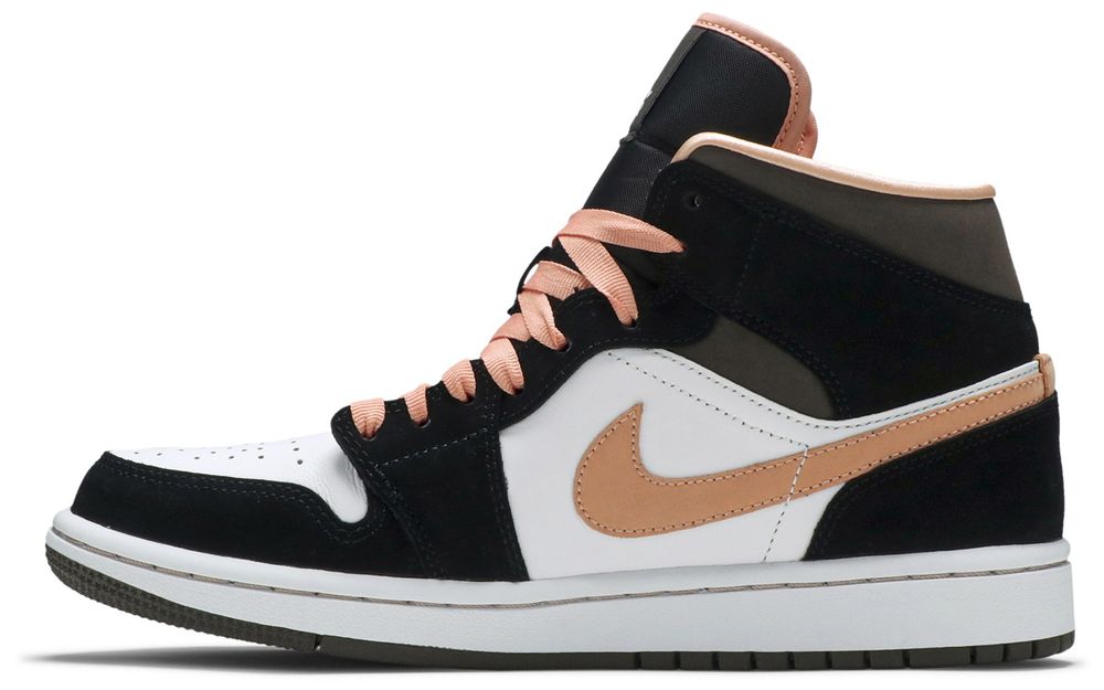 Buy Wmns Air Jordan 1 Mid SE 'Peach Mocha' - DH0210 100 | GOAT