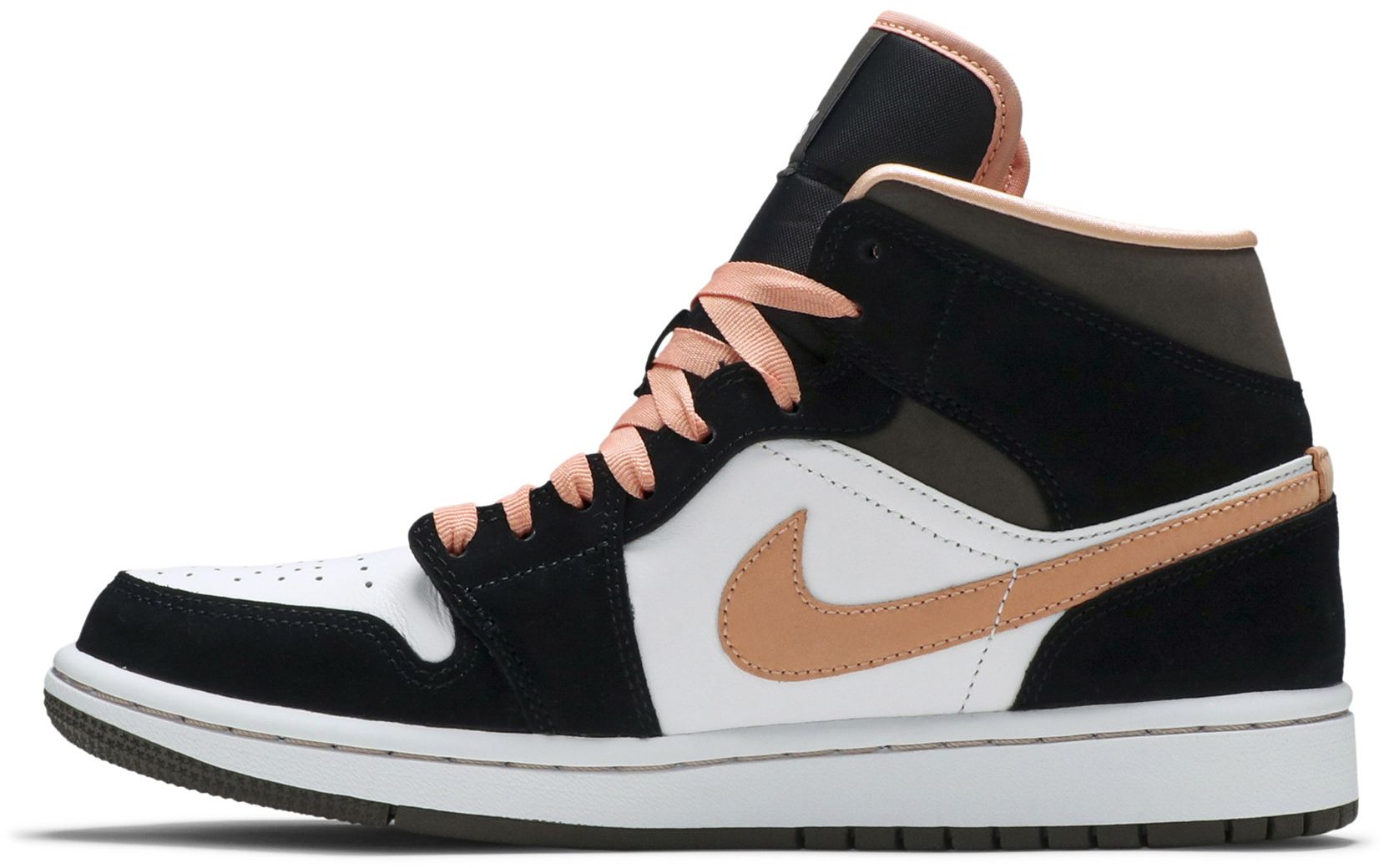 Buy Wmns Air Jordan 1 Mid SE 'Peach Mocha' - DH0210 100 | GOAT