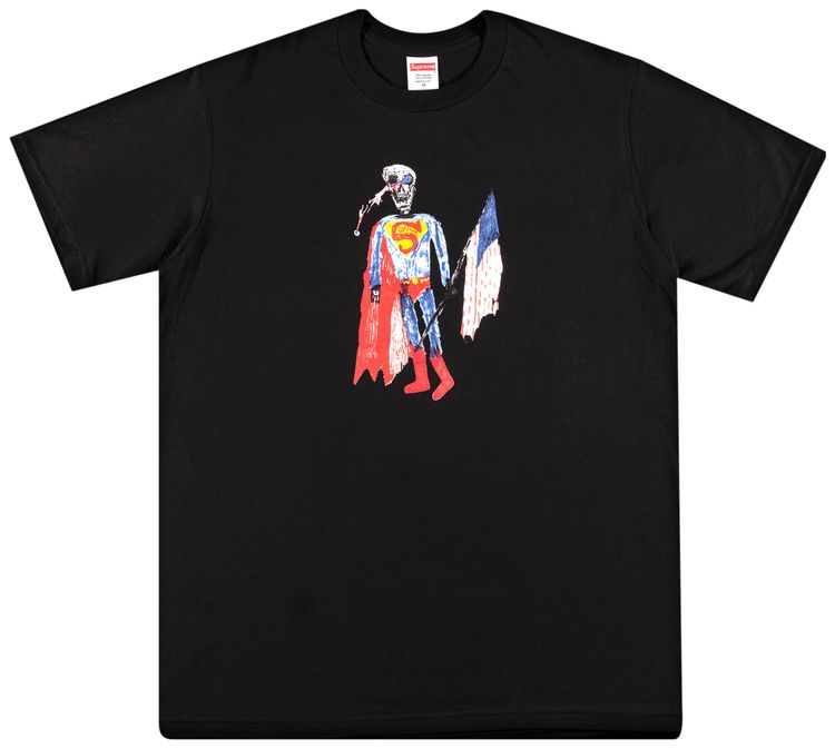 Buy Supreme Skeleton Tee 'Black' - SS21T40 BLACK | GOAT