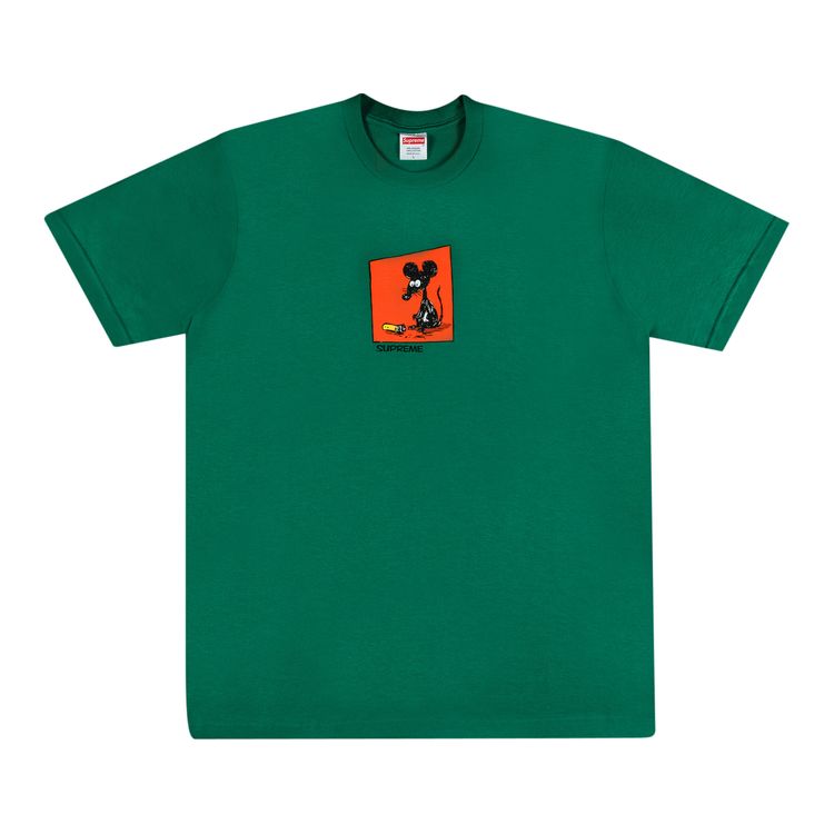 Buy Supreme Mouse Tee 'Light Pine' - SS21T21 LIGHT PINE | GOAT