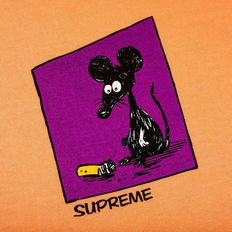 Buy Supreme Mouse Tee 'Peach' - SS21T21 PEACH | GOAT