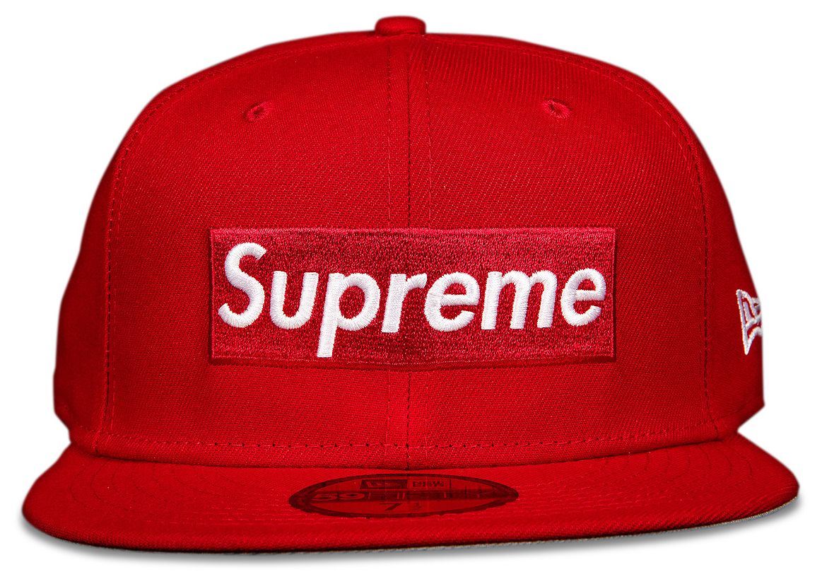 Buy Supreme x New Era Champions Box Logo Hat 'Red' - SS21H30 RED | GOAT