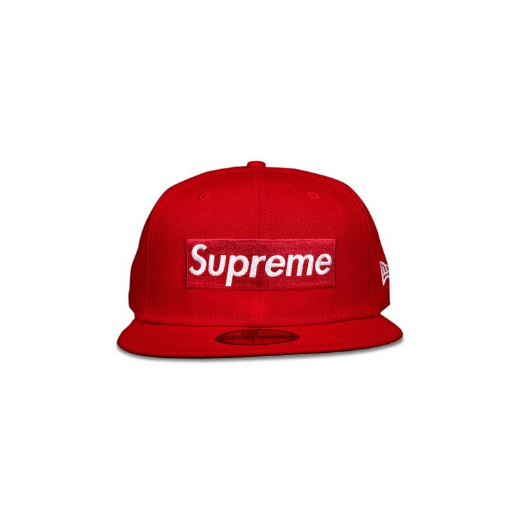 Buy Supreme x New Era Champions Box Logo Hat 'Red' - SS21H30 RED | GOAT