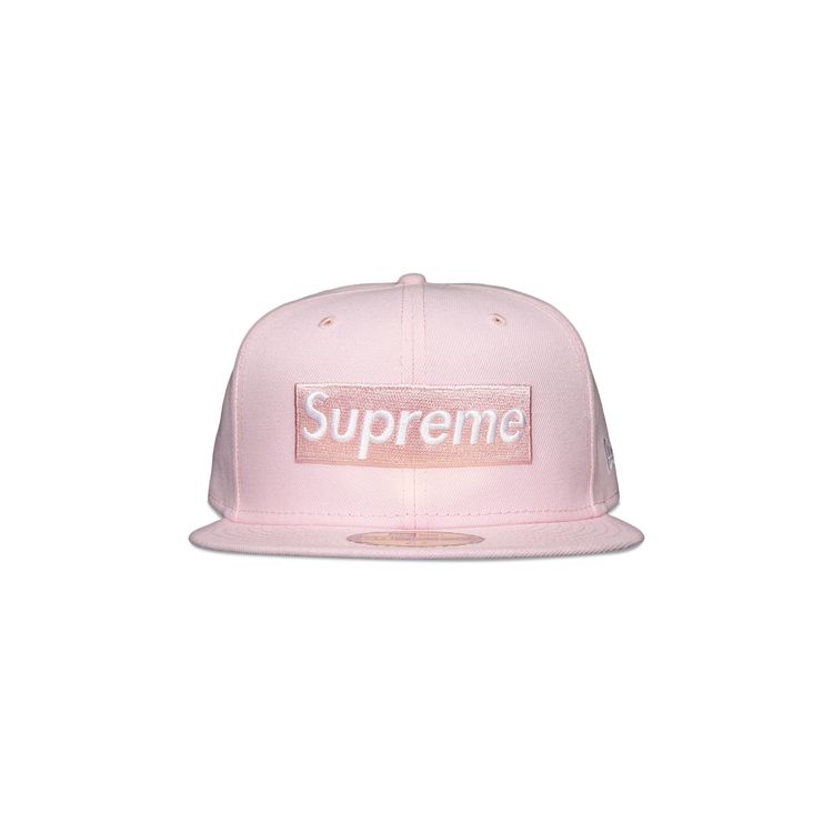 Buy Supreme x New Era Champions Box Logo Hat 'Pink' - SS21H30 PINK | GOAT