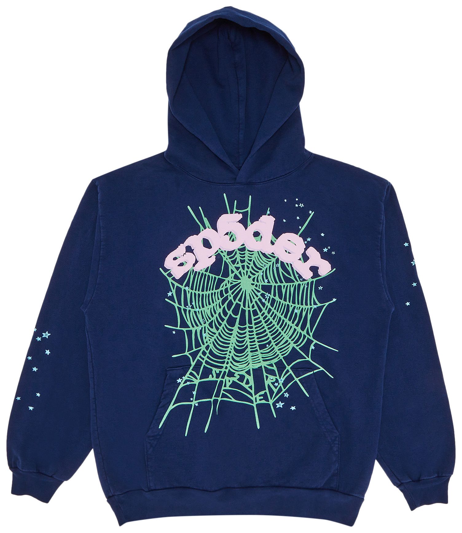 Buy Sp5der OG Web Hoodie 'Navy' - M01SS001OGNP | GOAT