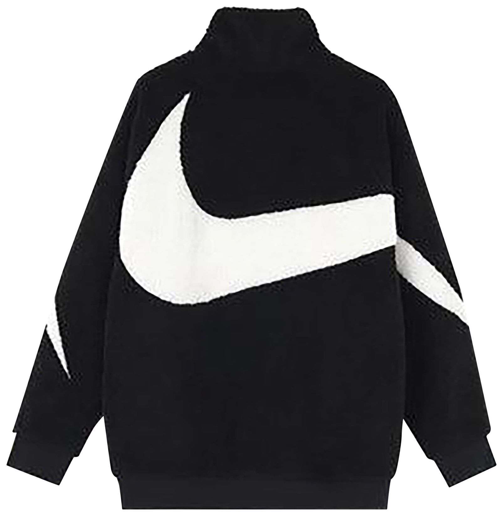 Buy Nike Big Swoosh Reversible Boa Jacket 'Black' - BQ6546 011 | GOAT