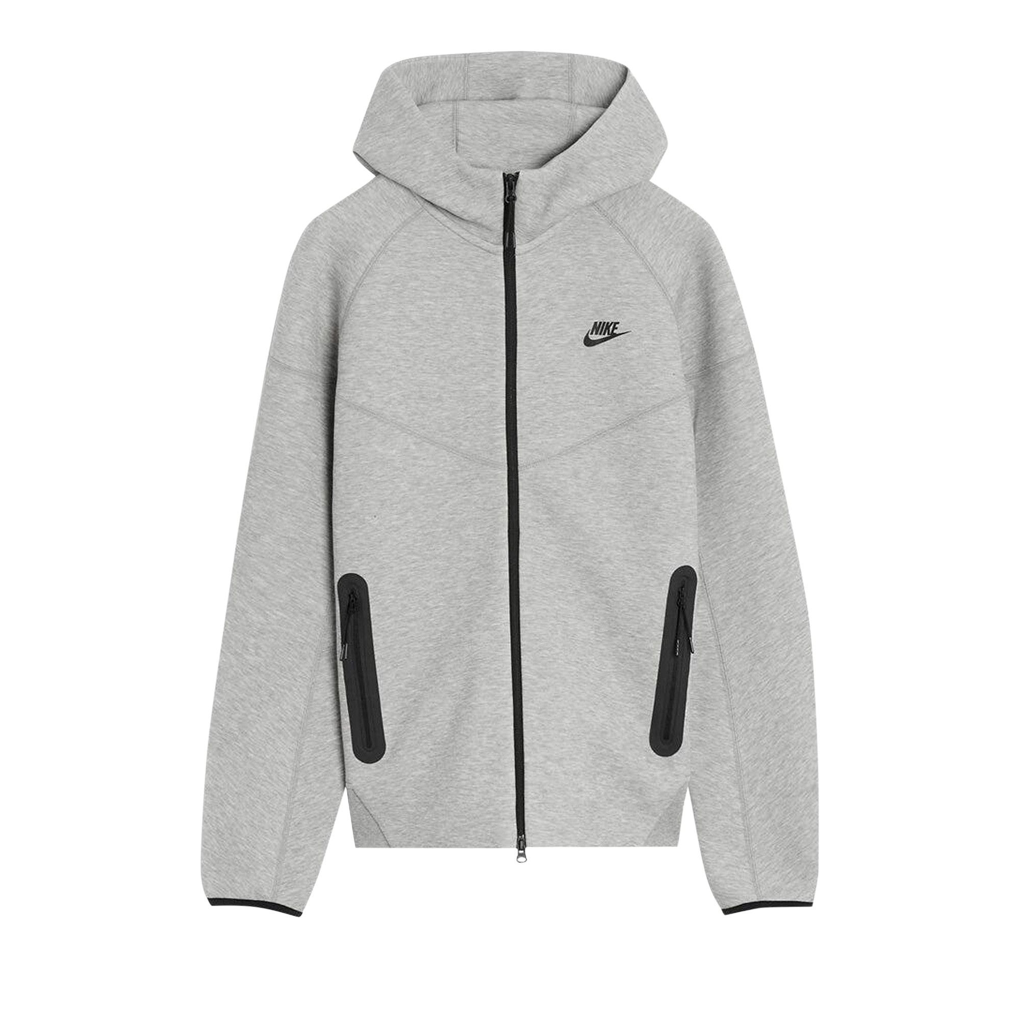 Buy Nike Sportswear Tech Fleece Windrunner Full Zip Hoodie 'Dark Grey ...