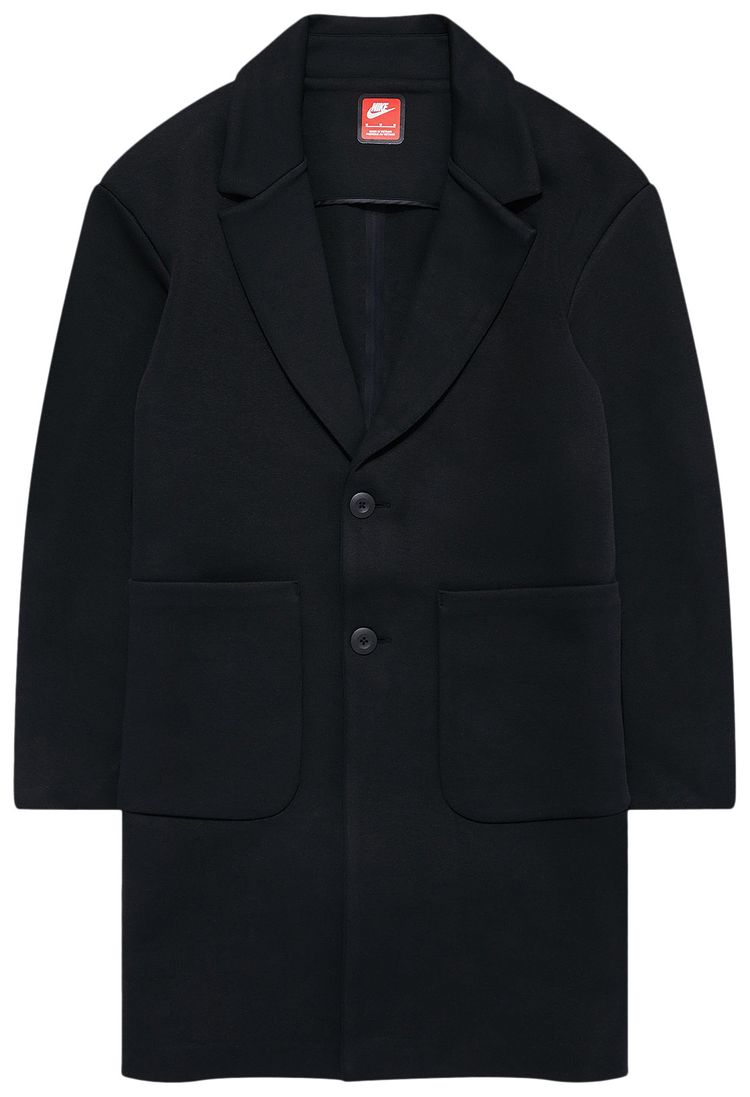 Buy Nike Sportswear Tech Fleece Reimagined Loose Fit Trench Coat 'Black ...