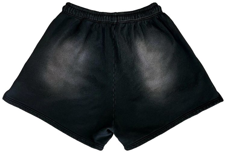 Buy Hellstar Sports Flame Shorts 'Black' - 9357 1SS240202SFS BLAC | GOAT