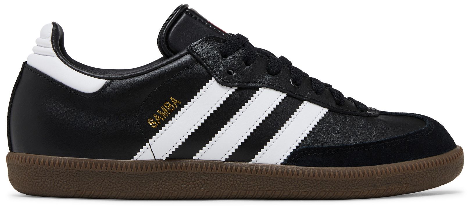 Buy adidas Samba Leather 'Core Black' - 019000 | GOAT