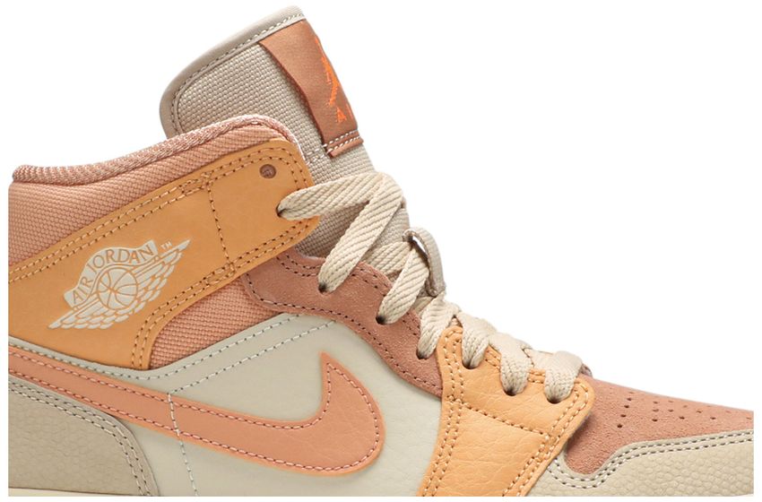 Buy Wmns Air Jordan 1 Mid 'Apricot' - DH4270 800 | GOAT