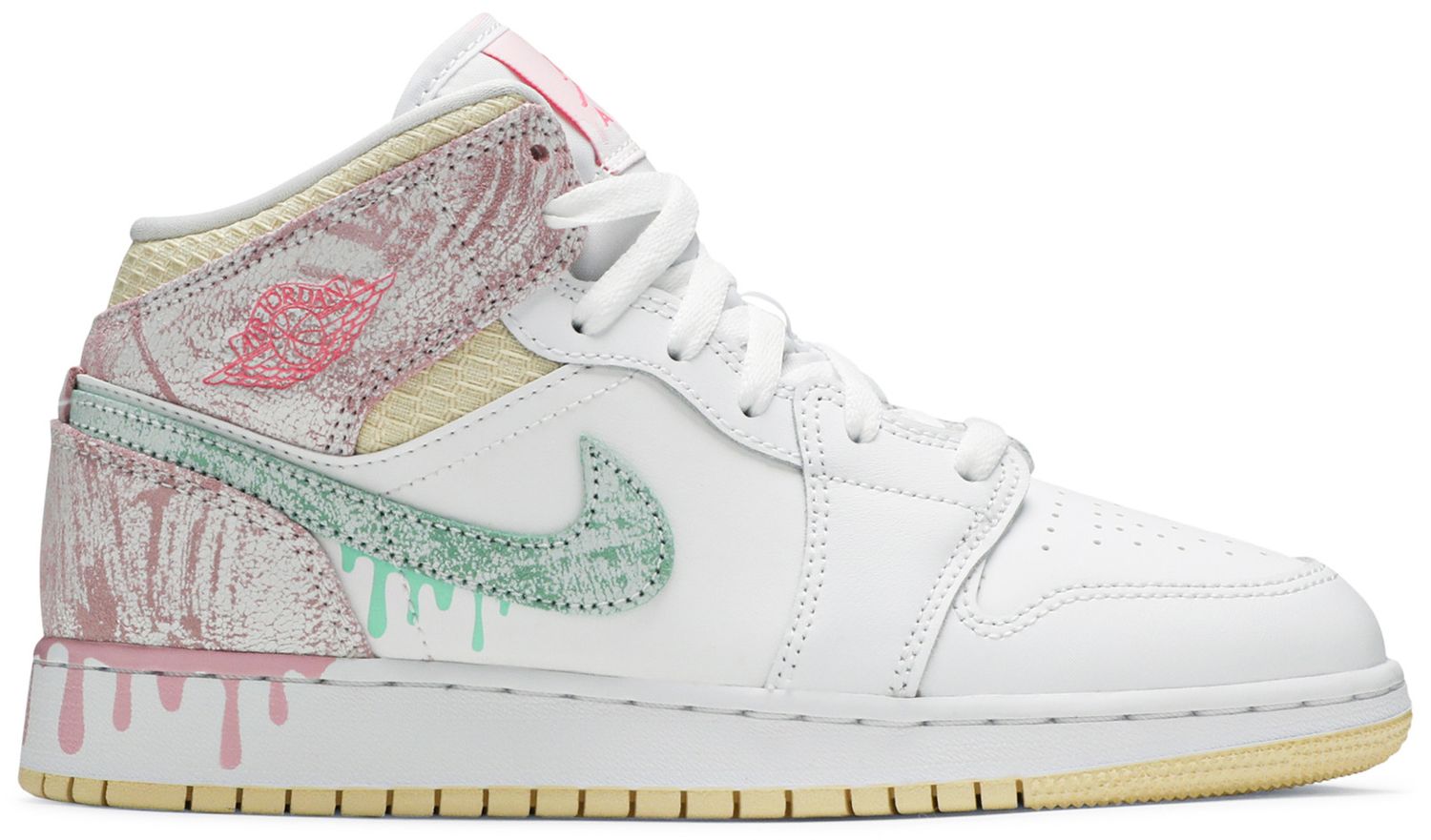 Buy Air Jordan 1 Mid SE GS 'Ice Cream' - DD1666 100 | GOAT
