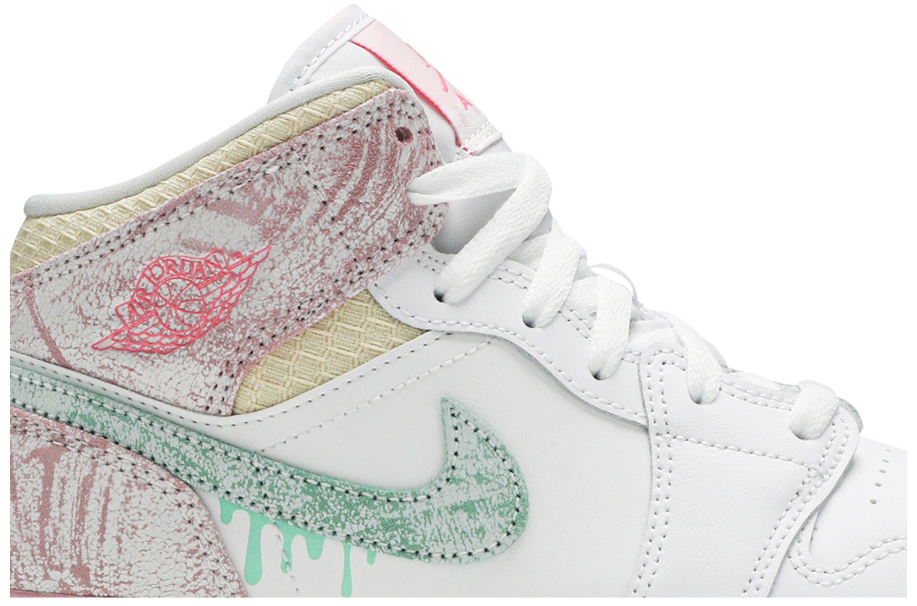 Buy Air Jordan 1 Mid SE GS 'Ice Cream' - DD1666 100 | GOAT