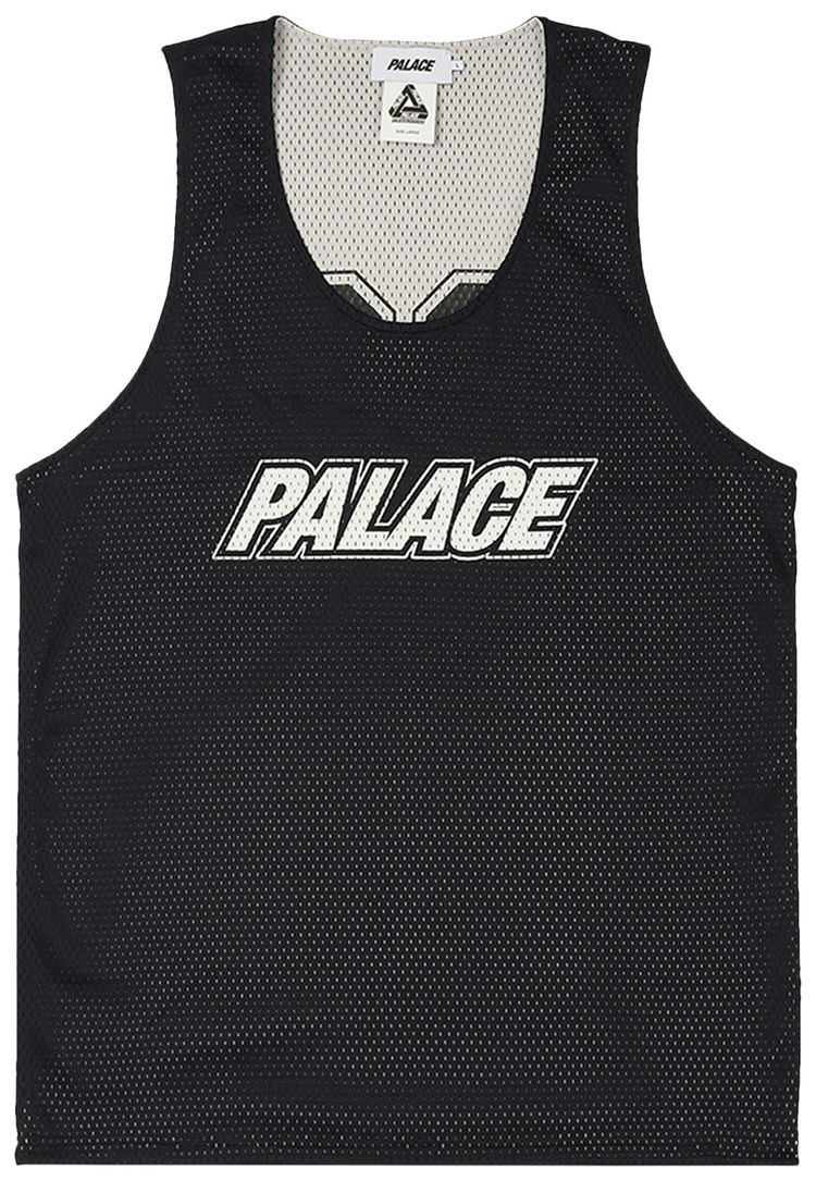 Achetez des Palace Mesh Reverso Border Vest 'Black' - P26ES041 | GOAT FR