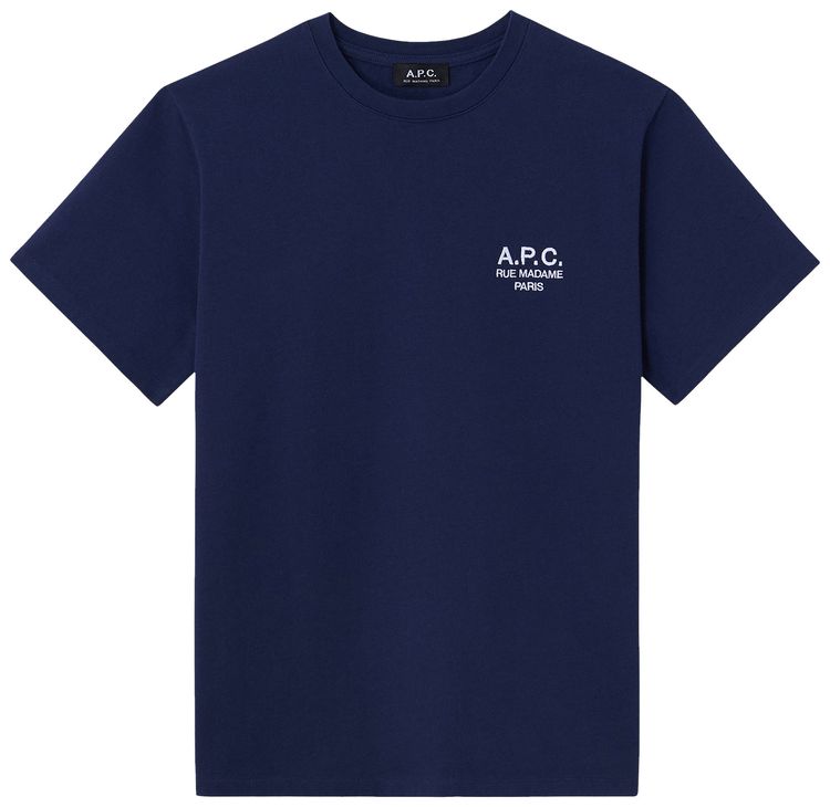 Buy A.P.C. T-Shirt 'Dark Navy' - COEAV H26840 DARK | GOAT AU