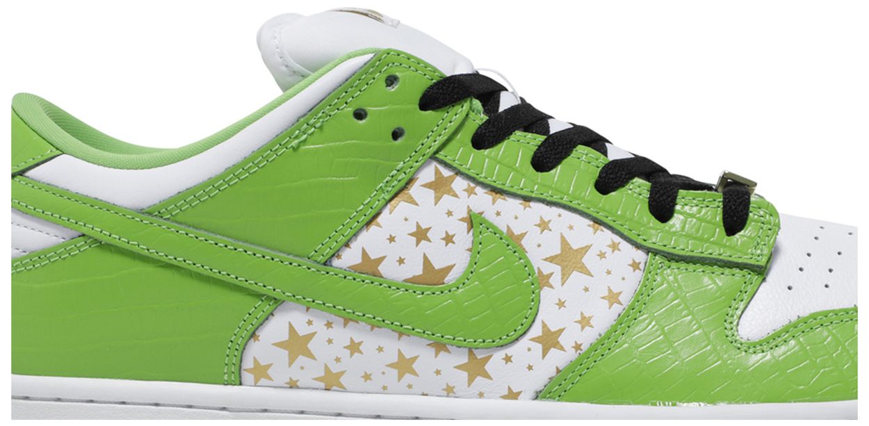 Buy Supreme x Nike Dunk Low OG SB QS 'Mean Green' - DH3228 101 | GOAT