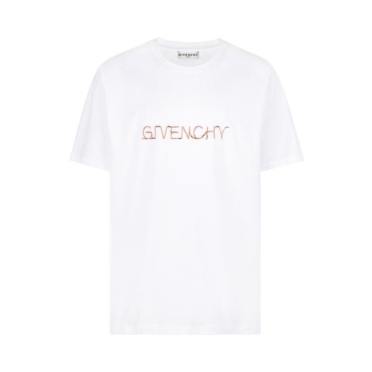 Buy Givenchy Neon Lights T-Shirt 'White' - BM710N3002 100 | GOAT UK