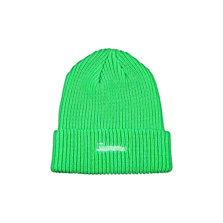 Buy Supreme Loose Gauge Beanie 'Green' - SS21BN25 GREEN | GOAT