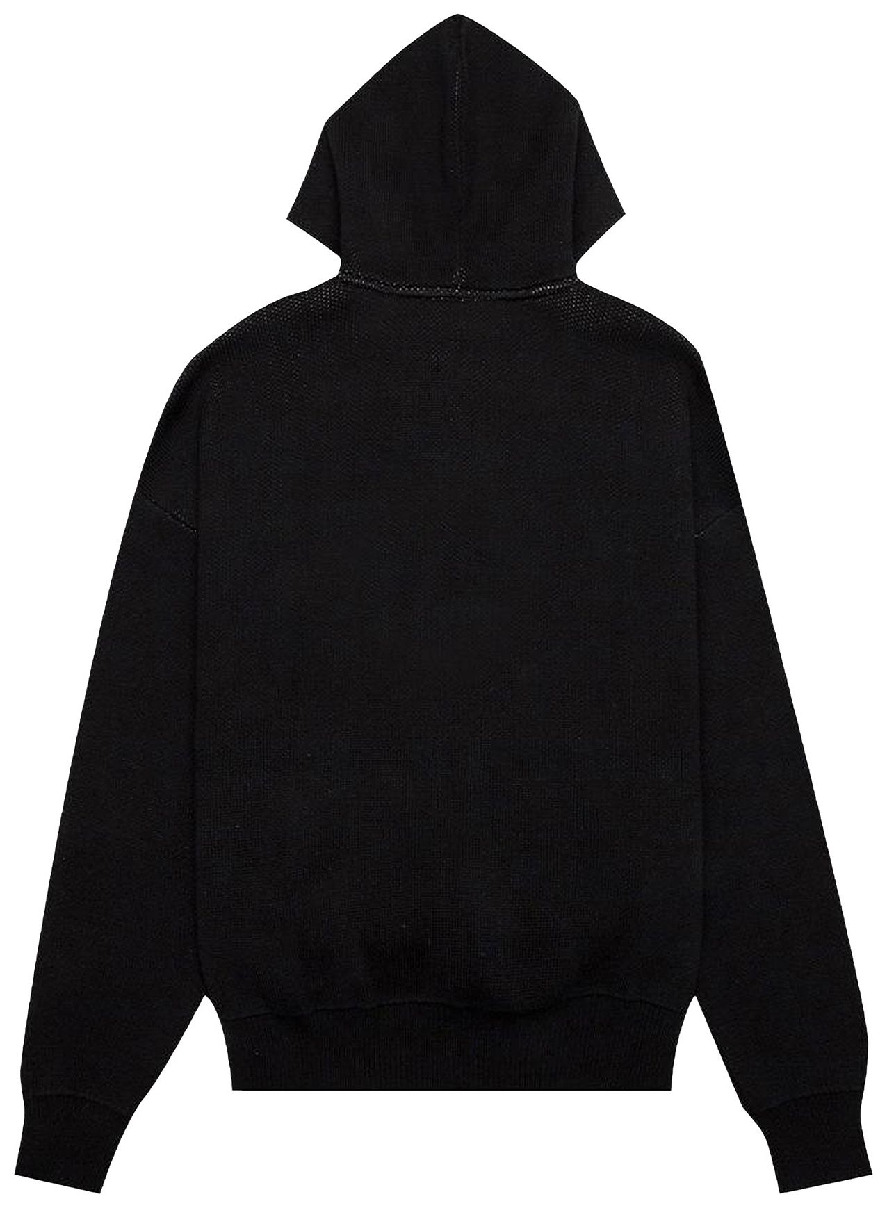 Buy Fear of God Essentials Knit Hoodie 'Black' - 0192 50852 0008 | GOAT