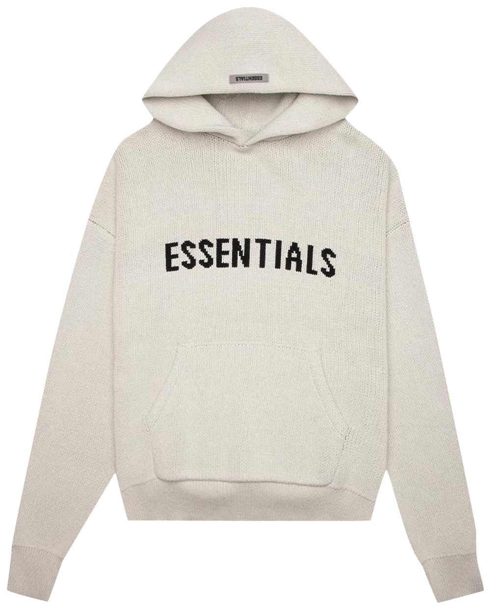 Buy Fear of God Essentials Knit Hoodie 'Oatmeal' - 0192 50852 0010 242 ...