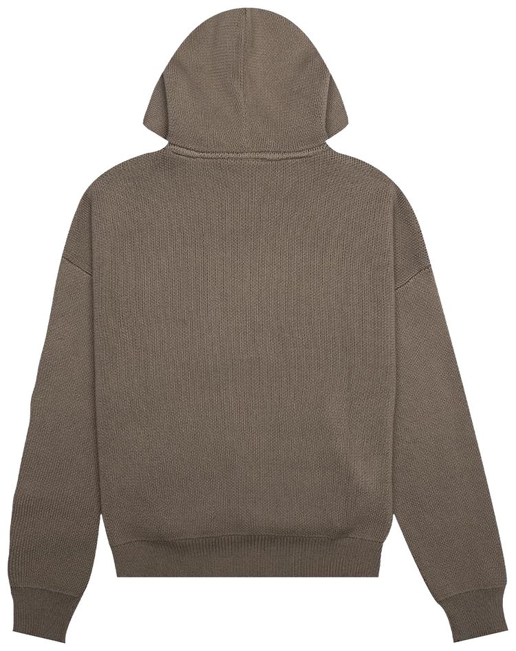Buy Fear of God Essentials Knit Hoodie 'Taupe' - 1092 50852 0012 119 | GOAT