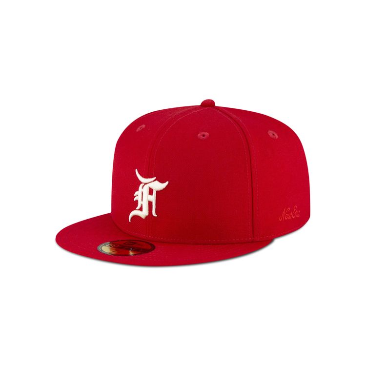 Buy Fear of God Essentials x New Era Fitted Cap 'Red/White' - 12718444 ...