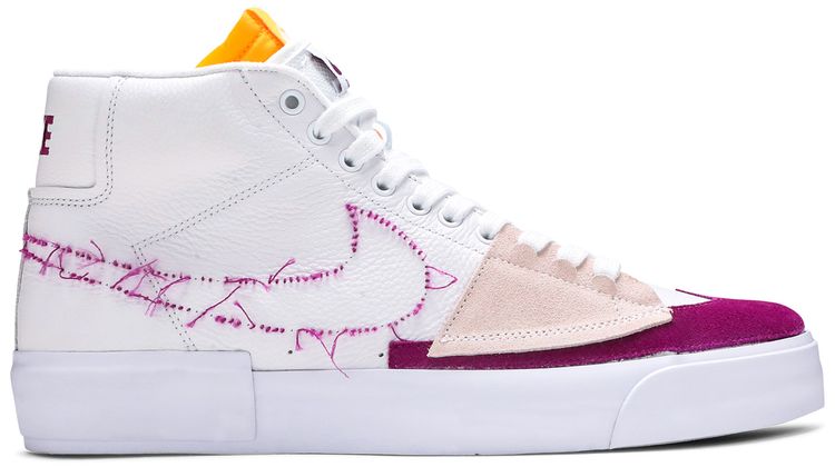 Buy Zoom Blazer Mid Edge SB 'White Viotech' - DA2189 100 | GOAT