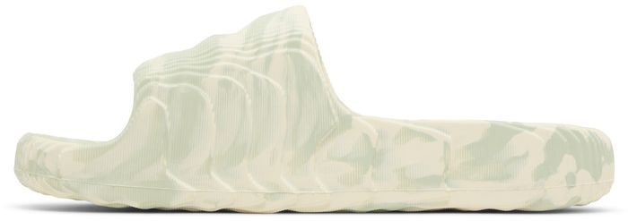 Buy Adidas Adilette 22 Slide 'Cream White Linen Green' - IG5917 | GOAT