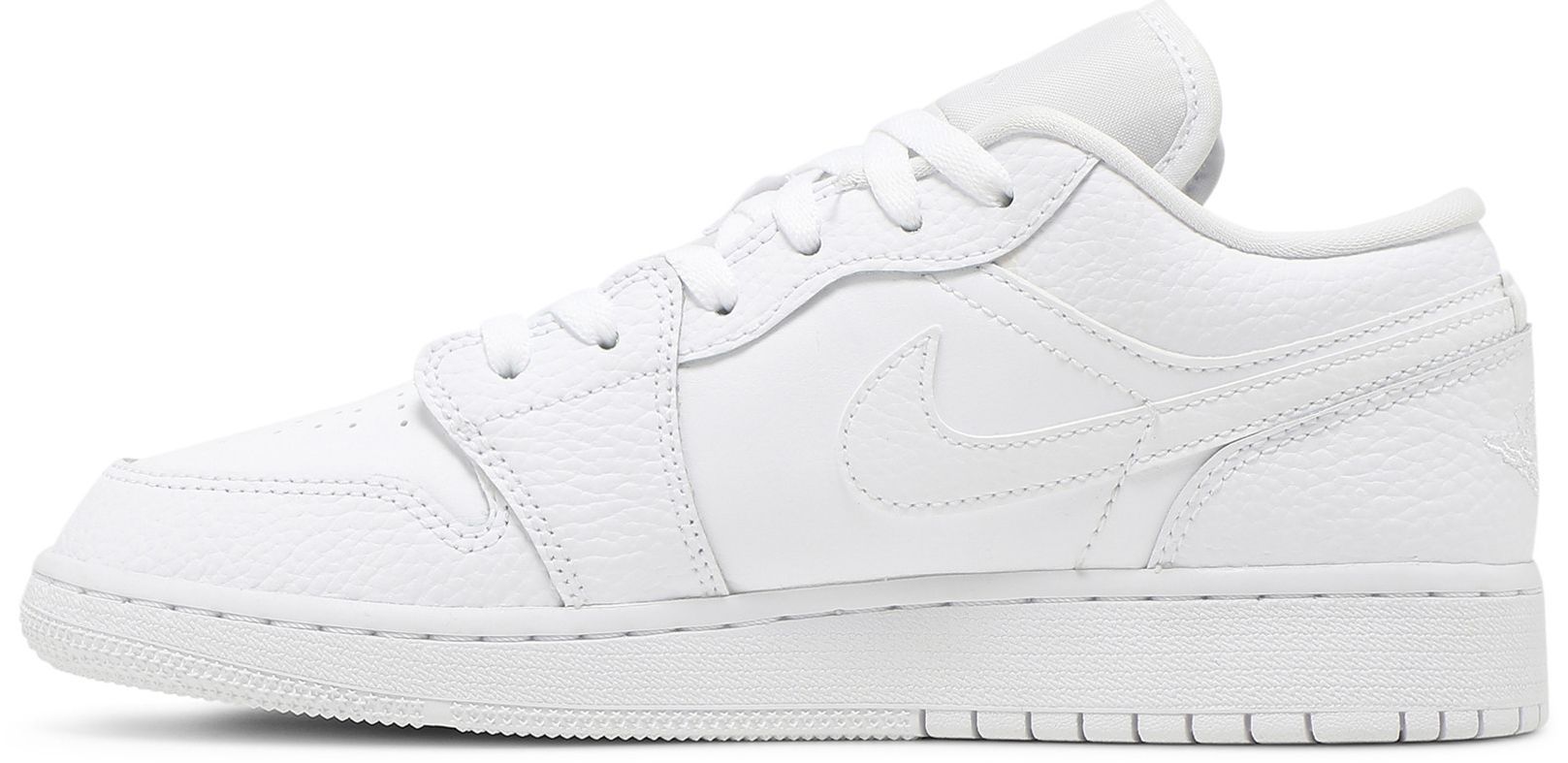 Buy Air Jordan 1 Low GS 'Triple White' - 553560 130 | GOAT