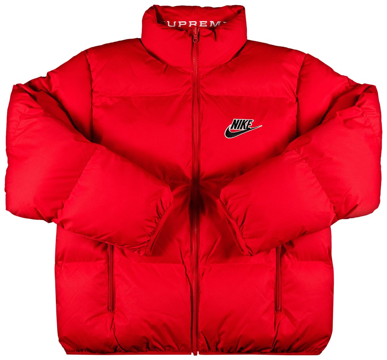 Buy Supreme x Nike Reversible Puffy Jacket 'Red' - SS21J8 RED | GOAT