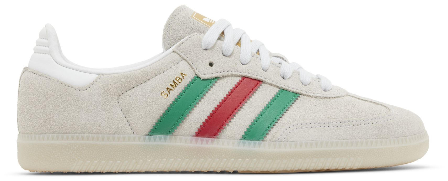 Buy Adidas Samba OG 'Crystal White Green Scarlet' - IG1826 | GOAT