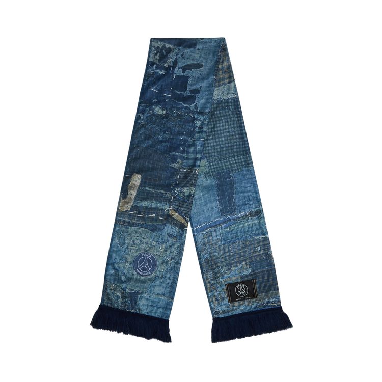 Buy Paris Saint-Germain x EDIFICE Japan Boro Printed Scarf 'Navy' - TBC ...