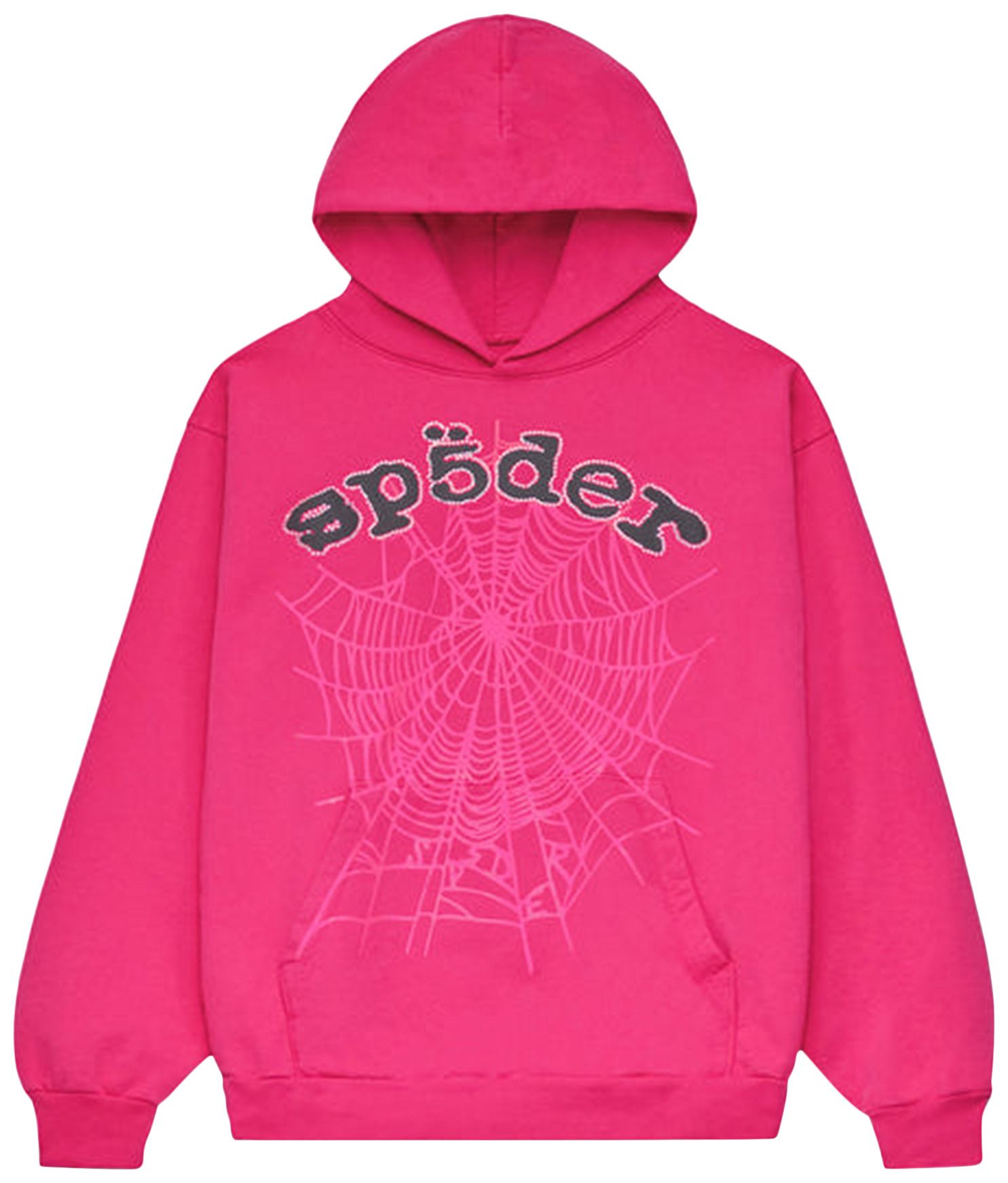 Buy Sp5der Legacy Hoodie 'Pink/Black' - MS01SS001W2PB | GOAT