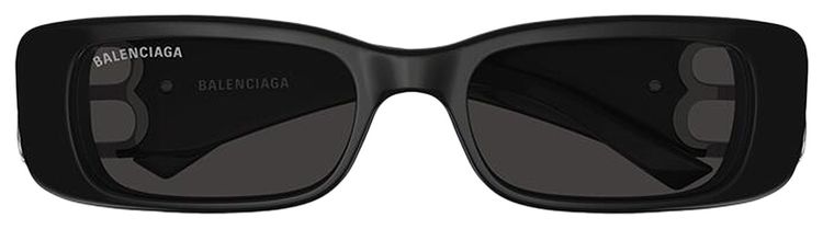 Buy Balenciaga Sunglasses 'Shiny Solid Black' - BB0096S 017 51 | GOAT