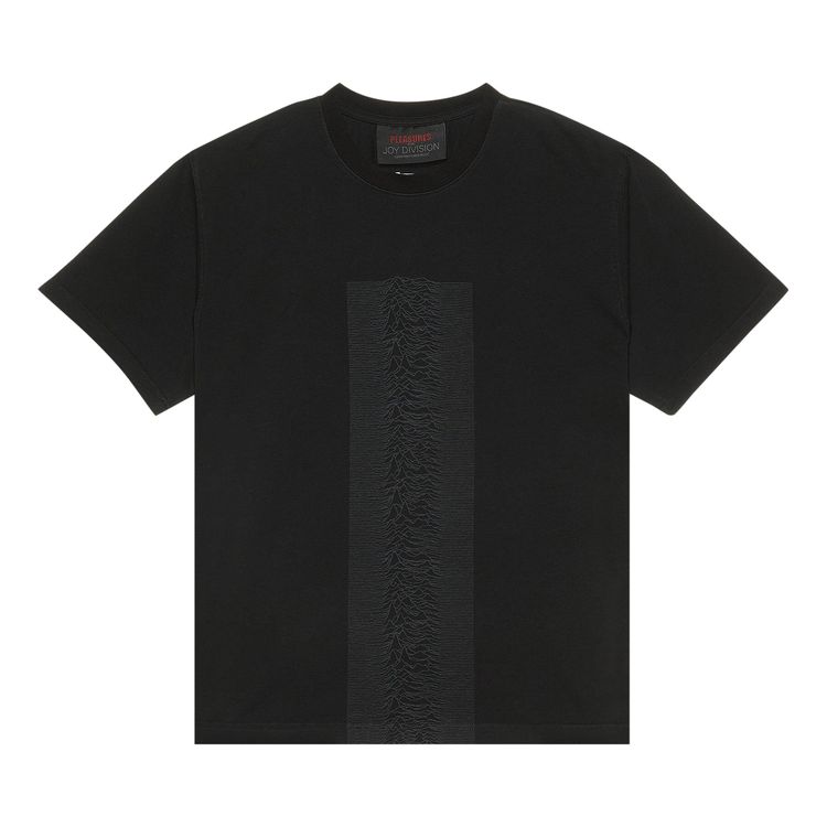 Buy Pleasures Waves Tee 'Black' - P24JD010 BLAC | GOAT