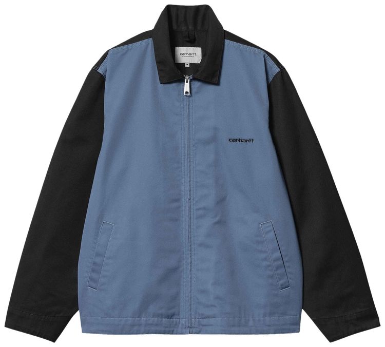 Buy Carhartt Wip Module Script Jacket Blacksorrent Rigid I032977
