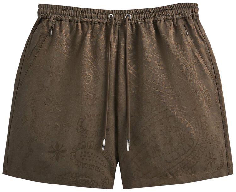 Buy Kith Jacquard Faille Cedar Short 'Silo' - KHM060574 3022 | GOAT