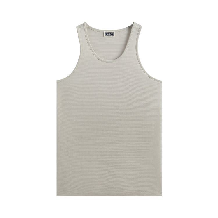 Buy Kith Pointelle Mesh Spencer Tank 'Concrete' - KHM032018 005 | GOAT
