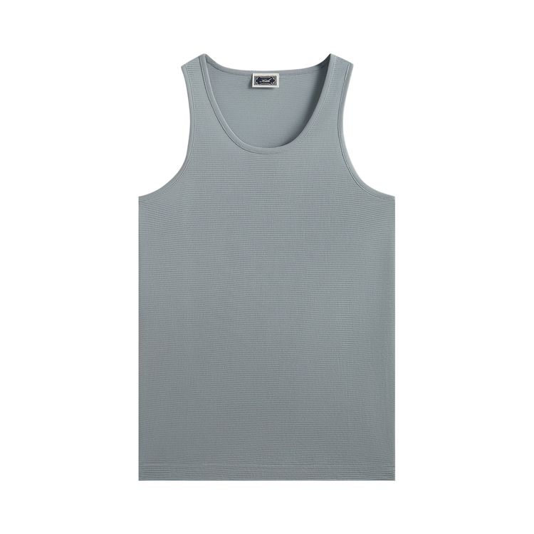 Buy Kith Pointelle Mesh Spencer Tank 'Light Indigo' - KHM032018 415 | GOAT
