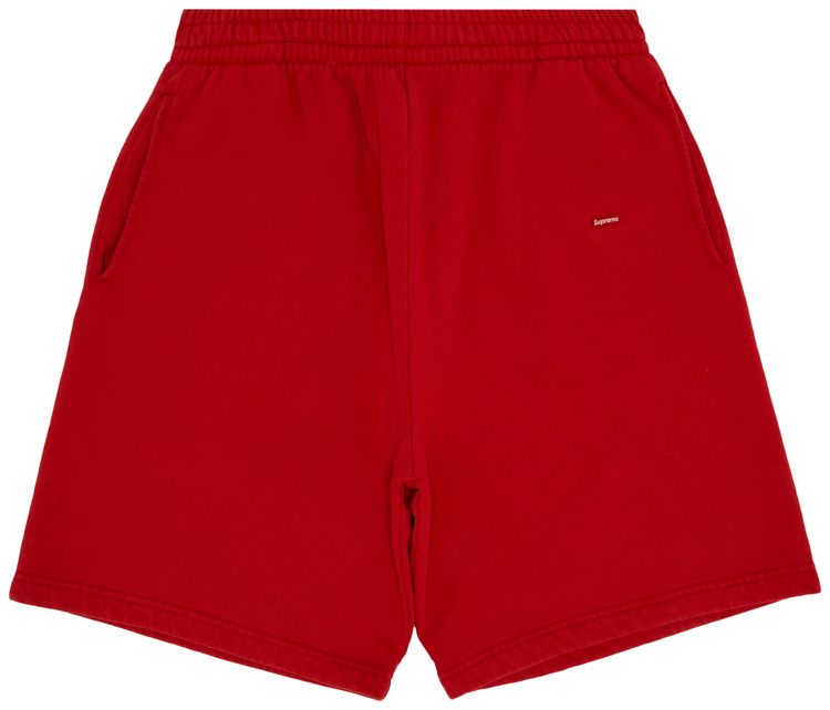 Buy Supreme Overdyed Small Box Sweatshort 'Red' - SS24SH9 RED | GOAT