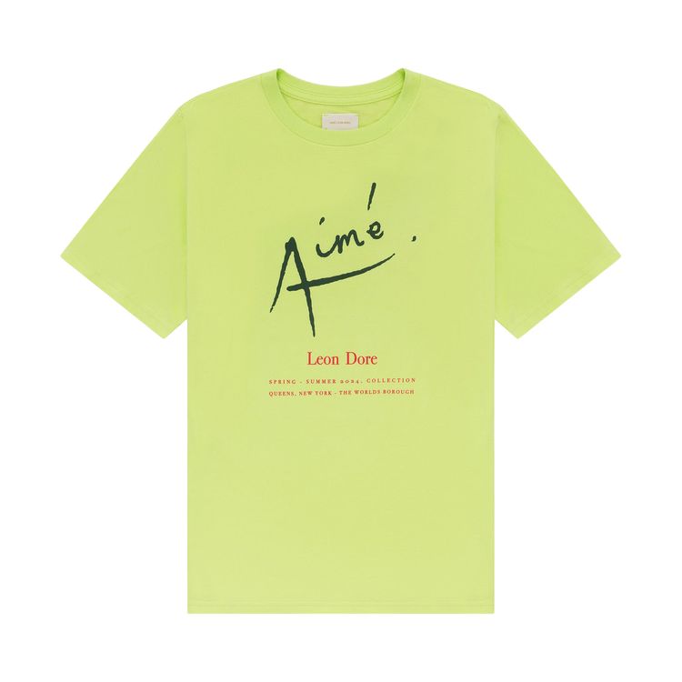 Buy Aimé Leon Dore Gallery Tee 'Sharp Green' - SS24CT014 SHAR | GOAT