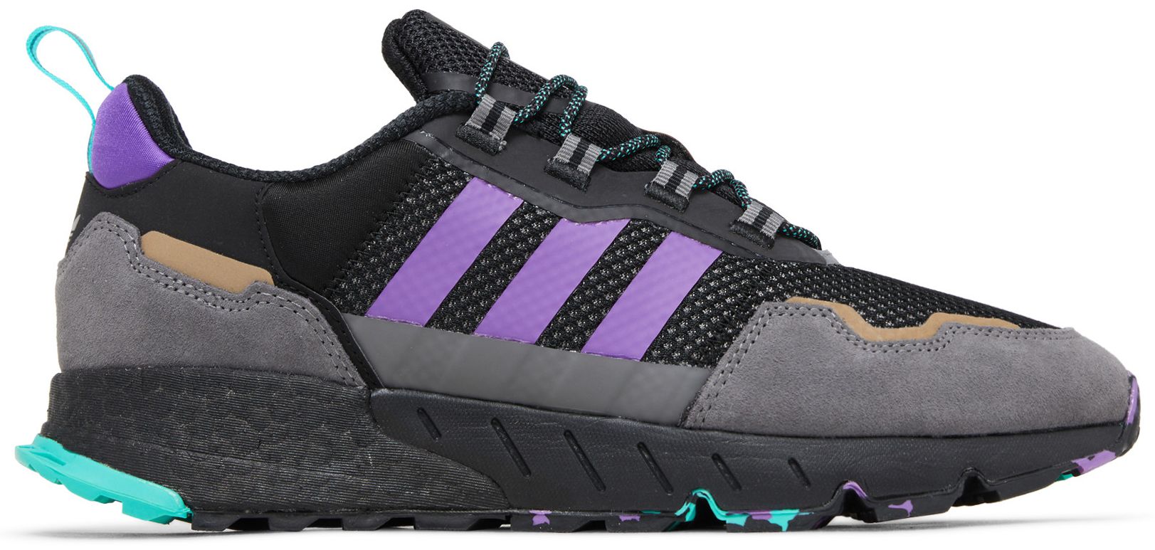 Black And Purple Adidas