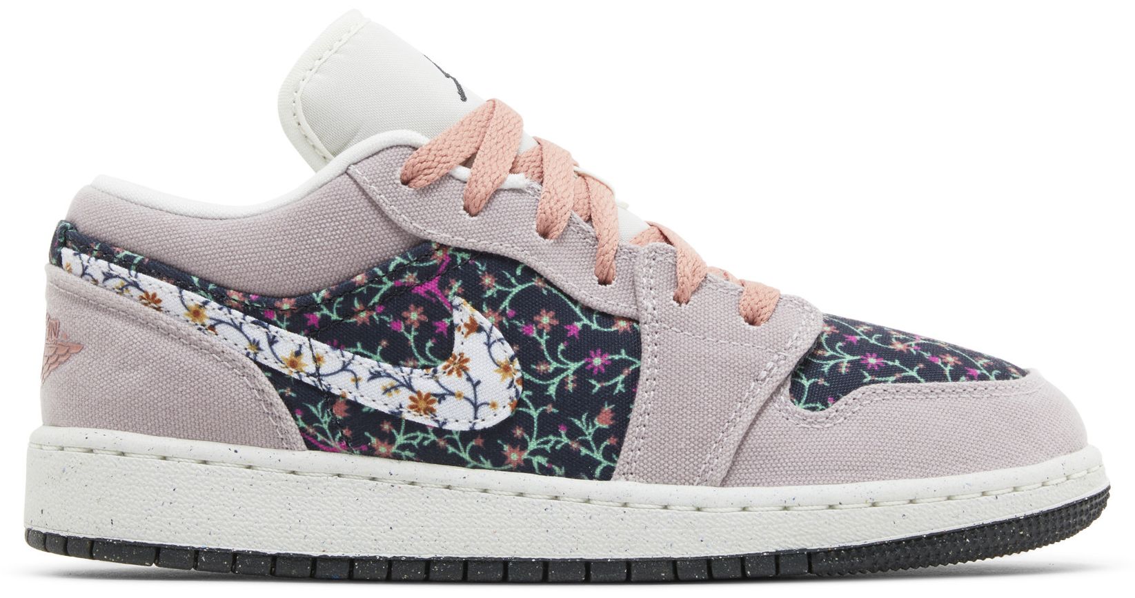 Buy Air Jordan 1 Low SE GS 'Floral' - FJ3445 001 | GOAT
