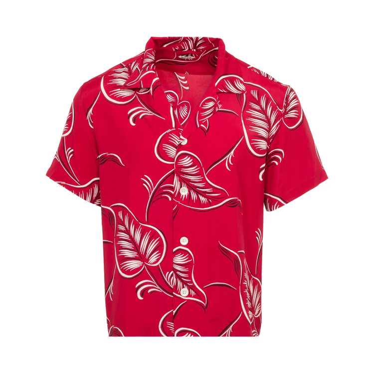 Buy Bode Creeping Begonia Short-Sleeve Shirt 'Red/White' - MRS24SH010 ...