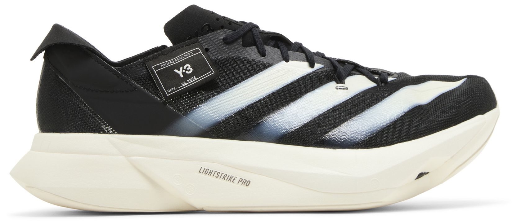 Buy adidas Y-3 Adizero Adios Pro 3 'Black Off White' - IH2886 | GOAT