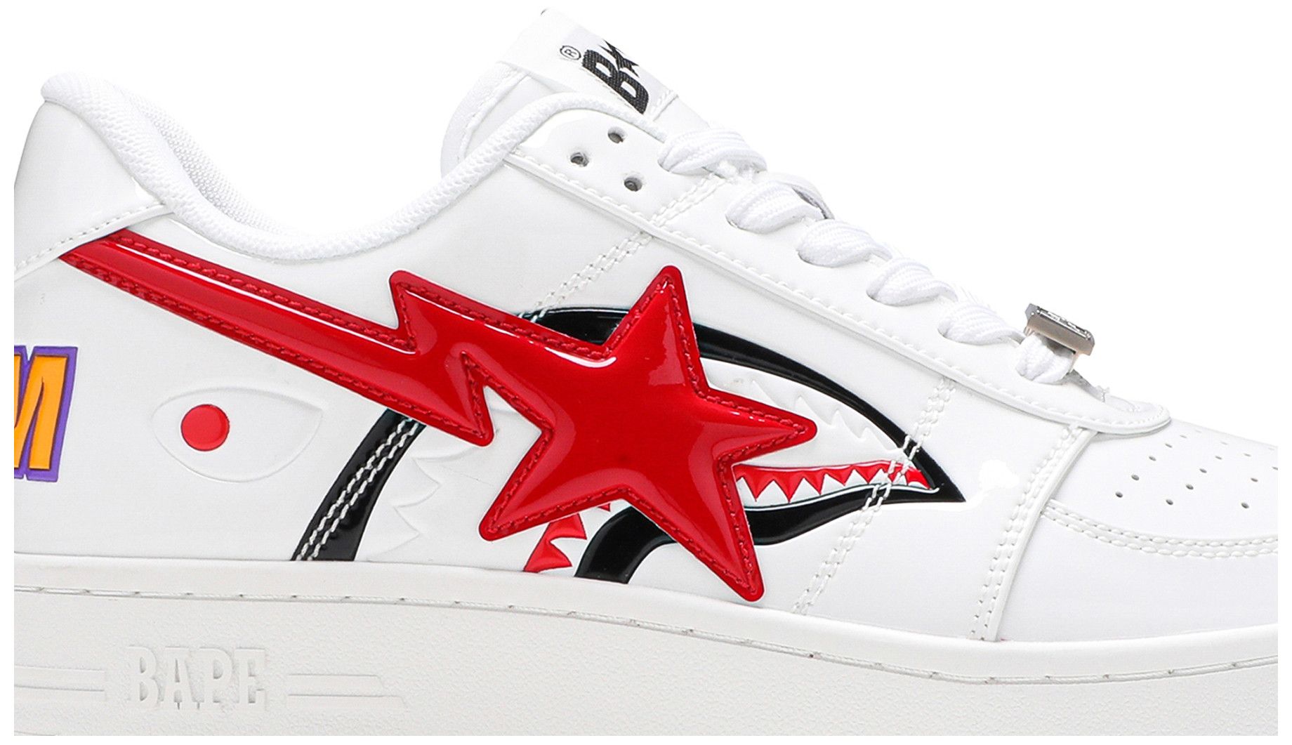 Buy Bapesta Low 'White Shark Face' - 1F30291002 | GOAT