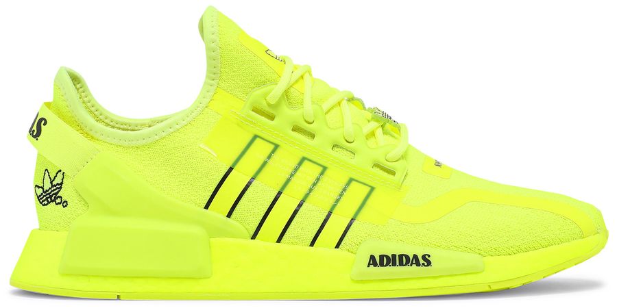 Buy Adidas NMD_R1 V2 'Solar Yellow' - H02654 | GOAT