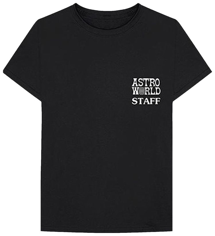 Buy Cactus Jack by Travis Scott Astroworld Staff T-Shirt 'Black' - 1945 ...