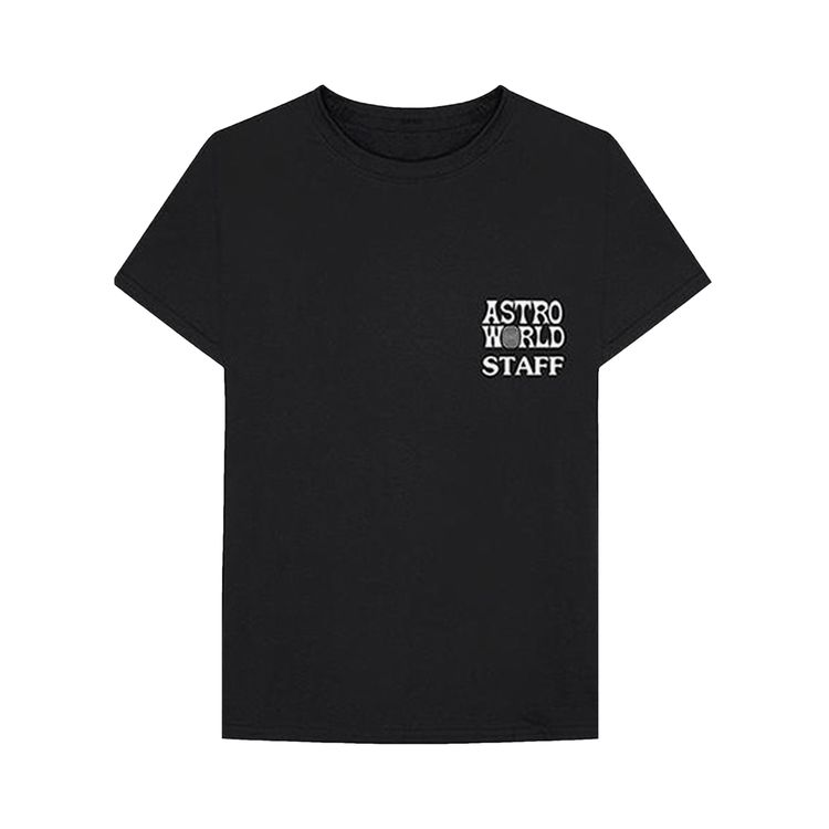 Buy Cactus Jack by Travis Scott Astroworld Staff T-Shirt 'Black' - 1945 ...